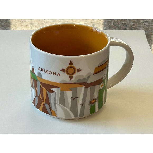 Starbucks | Dining | Starbucks Coffee Mug Cup Arizona You Are Here ...